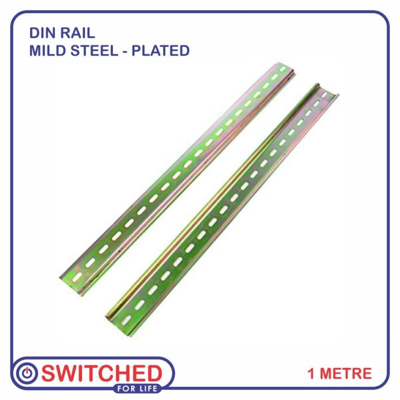 Din Rail - Mild Steel - 1 Metre